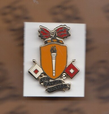Signal School Cadre Instructor crest DUI badge c/b V-21 | eBay