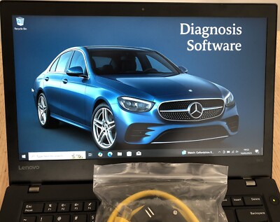 Mercedes Benz Diagnostics and Coding Laptop Tool Latest Software Xentry ...
