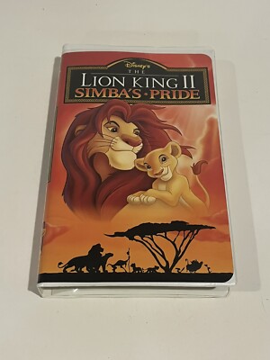 Disney's The Lion King II: Simba's Pride (VHS, 1998) Video Tape ...
