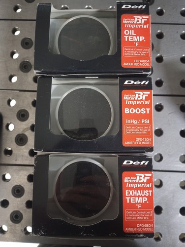 Defi-Link Gauges BF Series Gauges And Carbon Fiber Mount SubaruWRX JDM ...