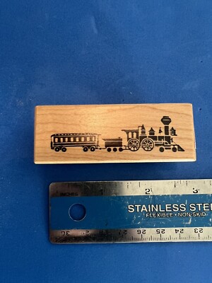 A4, PSX Rubber Stamp, Train Locomotive Vintage 1988 C-064 New OS | eBay