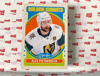 2021-22 OPC O-Pee-Chee Retro #485 Alex Pietrangelo - Vegas Golden ...