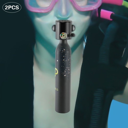 0.5L Mini Scuba Tank Dive Diving Set Underwater Breath Oxygen Tank 5 ...