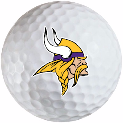 NFL Minnesota Vikings • Golf Balls 12 pack • Titleist ProV1 ...