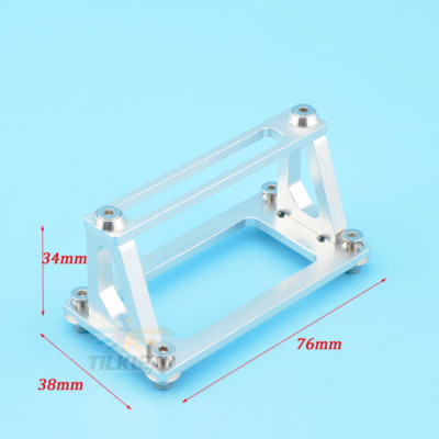 CNC Machined Aluminum Alloy Servo Holder Big Size Servo Mount For RC ...