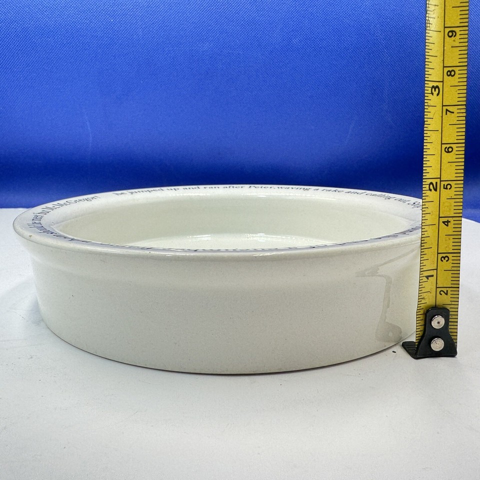 Porridge Bowl PETER RABBIT Wedgwood Etruria Vintage 1970s 70s Beatrix ...