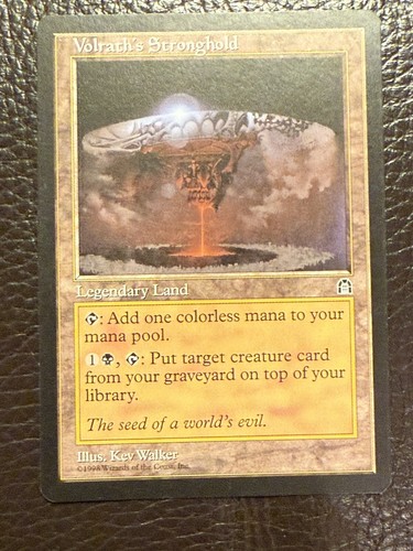 MTG Stronghold — Volrath’s Stronghold — EX++ Graduable | eBay
