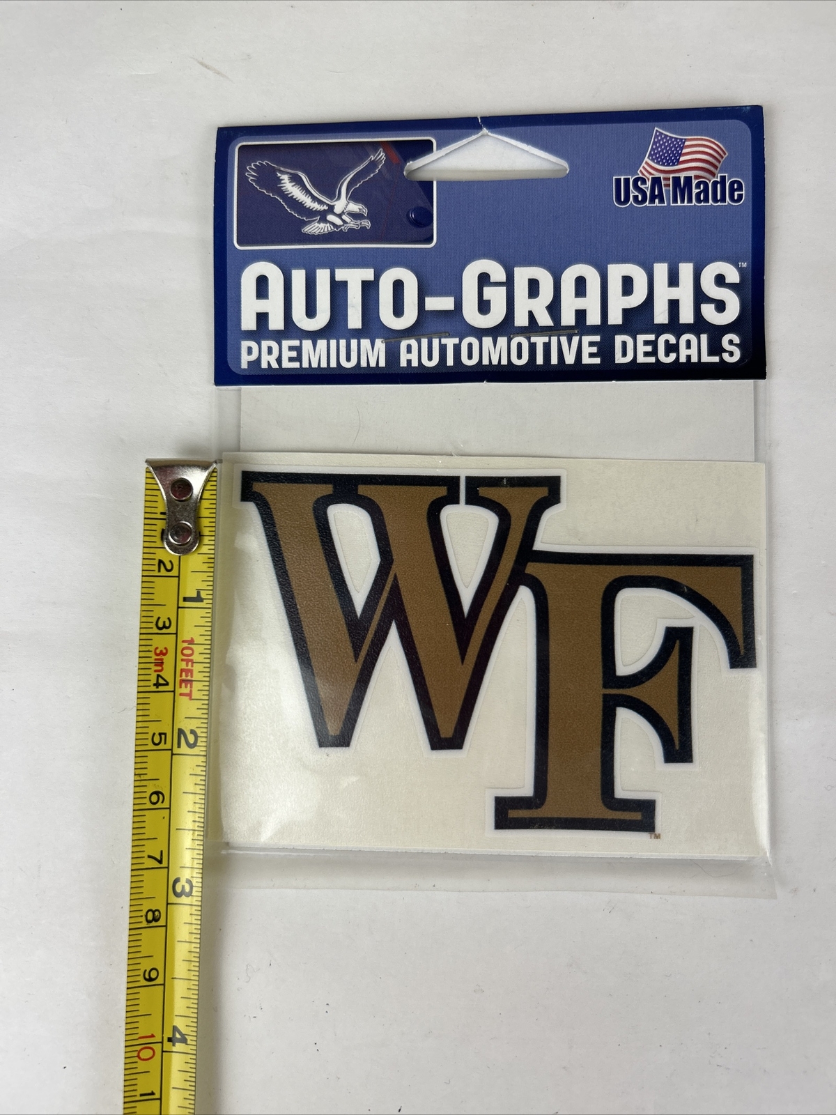 Auto-Graphs Premium WFU Wake Forest Logo Auto Window Decal - NIP | eBay
