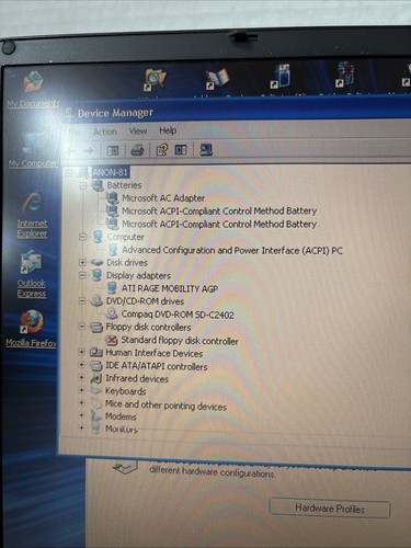 Vintage Compaq Armada M700 Laptop P3 @ 700 MHz Windows 2000 ***Read | eBay