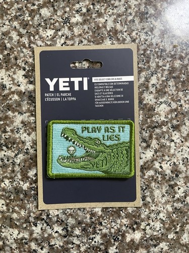 Yeti PATCH PALM BEACH FLORIDA Free Shipping! GOLF Gator PLAY IT AS IT ...
