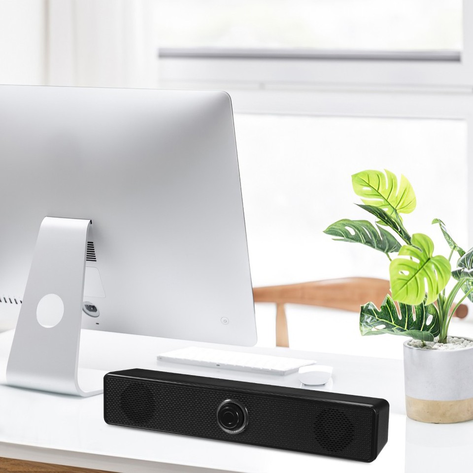 Sound Bar Gaming Soundbar Stereo Sound Bars Desktop Soundbar Computer ...