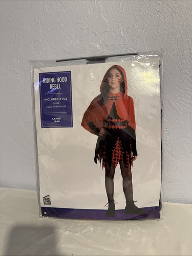 Riding Hood Rebel Girl's Halloween Costume Suit Yourself Girls Large 12 ...