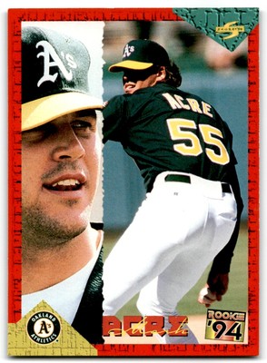 1994 Score Rookie & Traded Mark Acre Rookie Oakland Athletics #RT163 | eBay