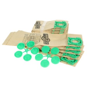 Sebo Vacuum Cleaner Dust Bags C1 C2 C3 X1 X1.1 X4 X/C/370 with Collar ...