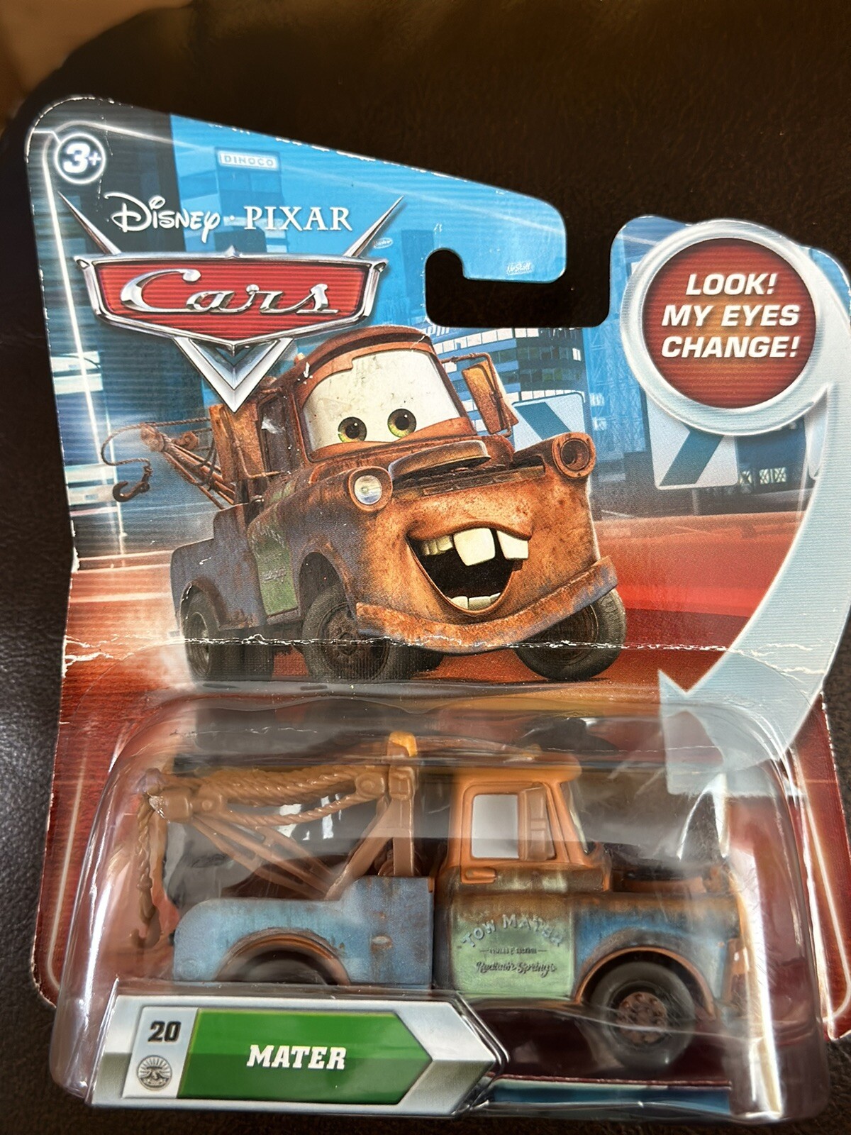 Disney Pixar Cars Mater Tow Truck Lenticular Eyes Diecast 1:55 Scale | eBay