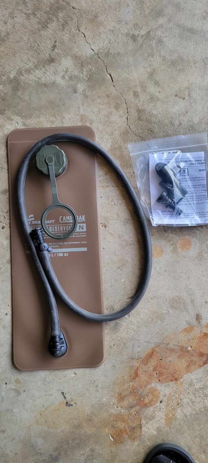 NEW USGI CBRN Hydration System MPHS Chem Bio | Grelly USA