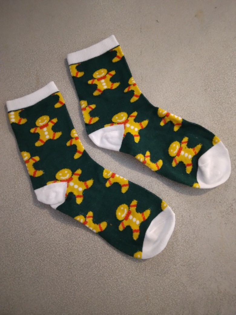 Christmas Socks Gingerbread Man 272373 | eBay