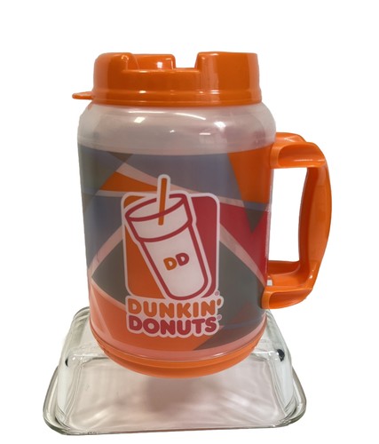 Dunkin Donuts Travel Cup Jug Mug Tumbler Big XL 64 oz Whirley 2017 BPA ...