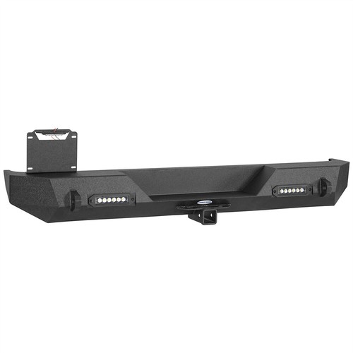 Fit 97-06 Jeep Wrangler TJ Rear Bumper Reinforcement w/ Hitch Receiver ...