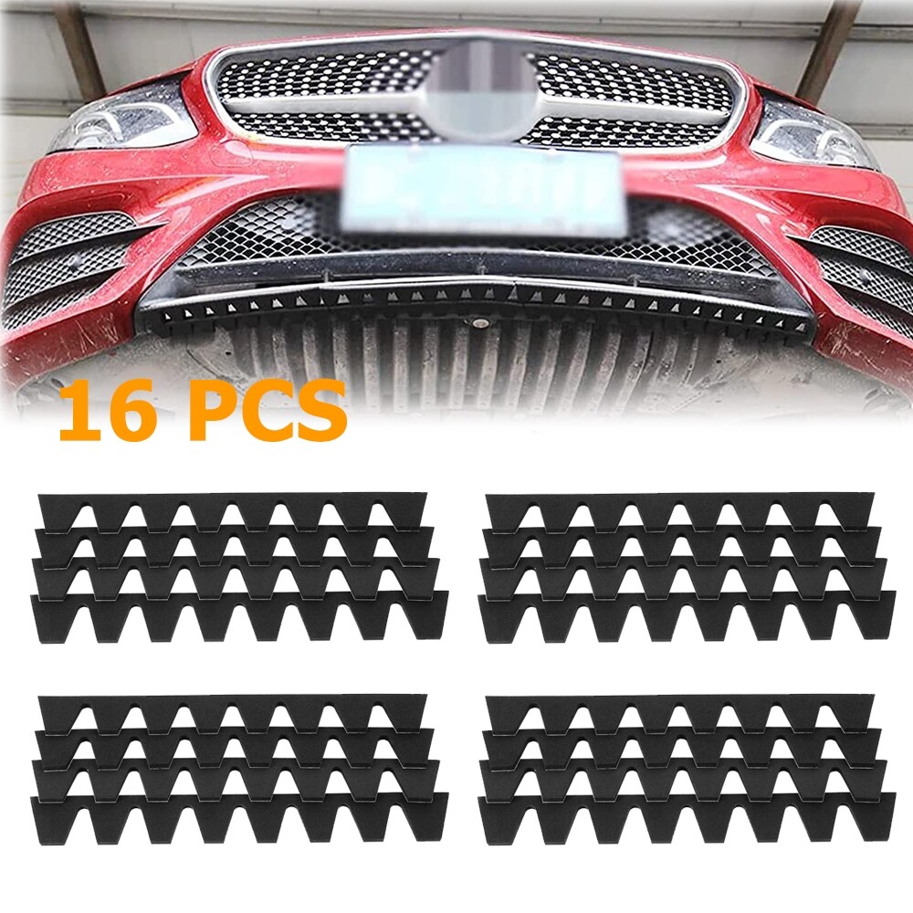 16Pcs Universal Car Bumper Scrape Guard Anti-Skid Chassis Protector ...