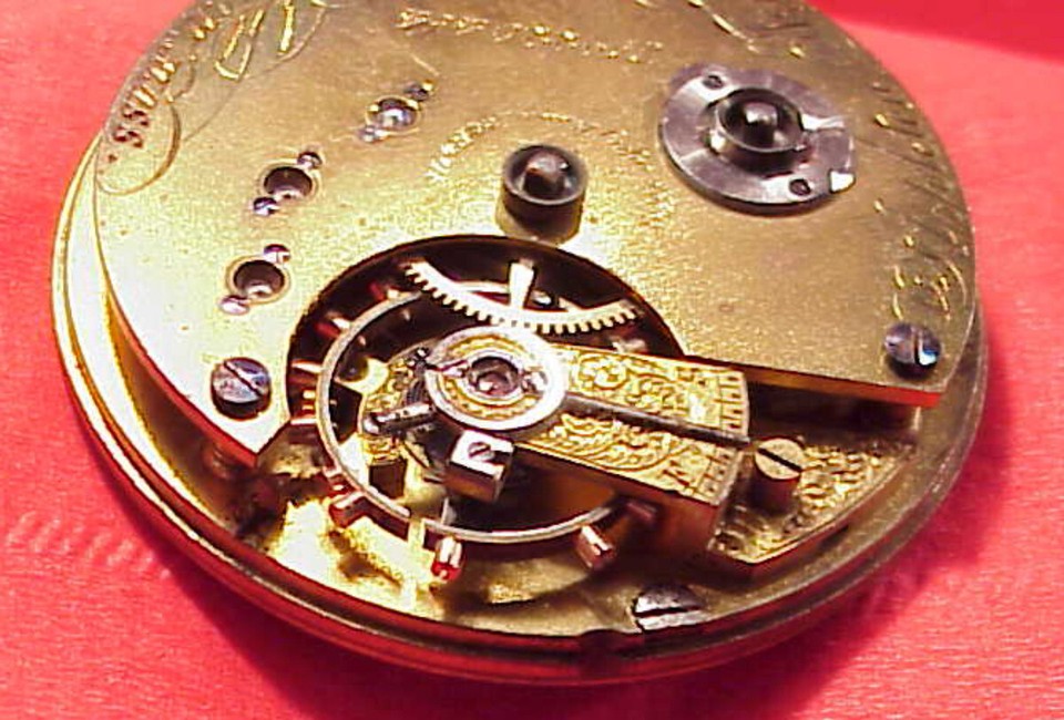 Waltham 16S 15J Model 1860 Appleton Tracy & Co Key Wind Key Set Gilt ...