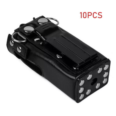 10PCS Leather Case shoulder Bag for Motorola GP320 GP340 GP360 GP380 ...