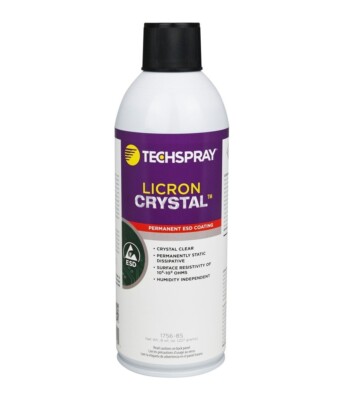 TECH SPRAY 1756-8S Licron Crystal ESD Safe Coating - 8oz Aerosol | eBay