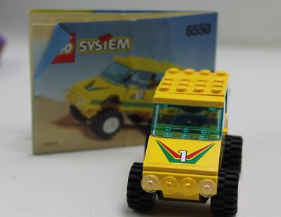 Lego City Set 6550 Yellow Car Complete No Box | eBay