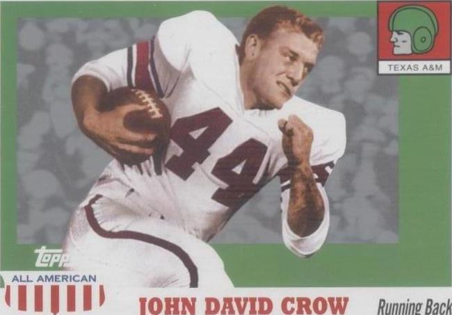 2005 Topps All American Retired Edition John David Crow #23 for sale | eBay