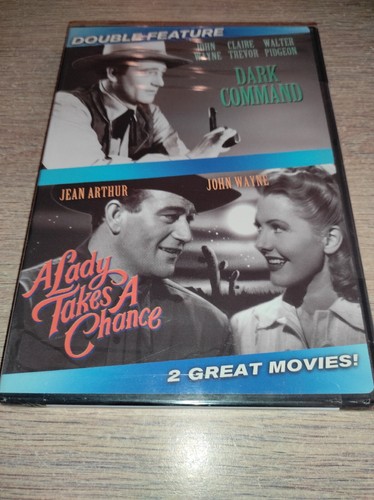 * DARK COMMAND + A LADY TAKES A CHANCE DVD NEUF SOUS BLISTER ZONE 1 JOHN WAYNE | eBay