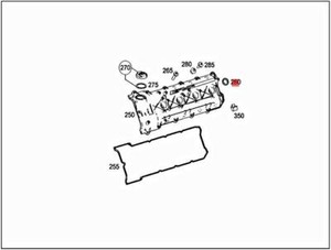 Genuine MERCEDES Gasket 1560162121 | eBay