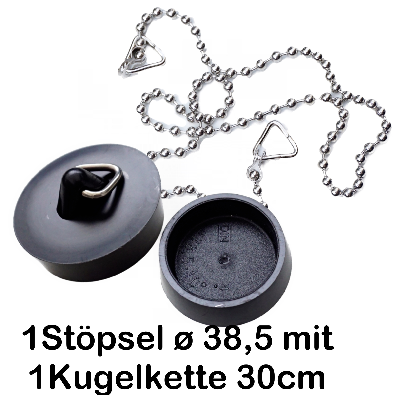 Abfluß Stöpsel Spüle Waschbecken Waschbeckenstöpsel Küche Bad Gummi ...