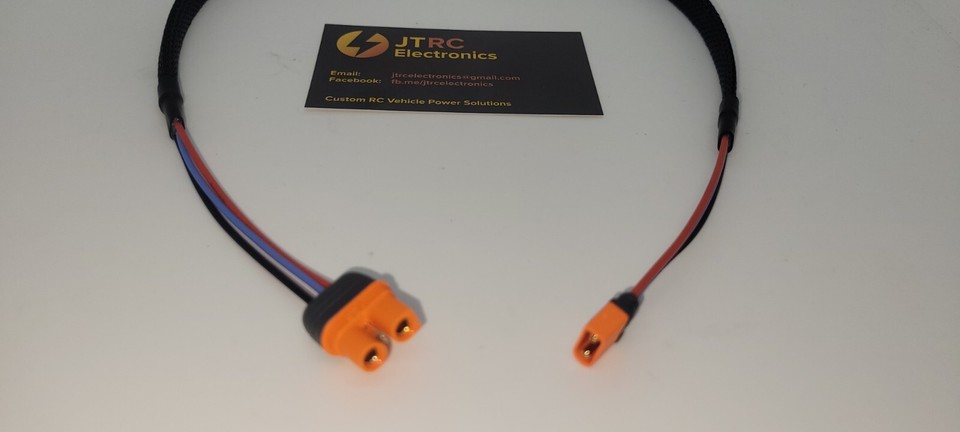 Spektrum G2 Batt Charge Lead IC3 Battery / IC2 Device Losi Mini-B Arma ...