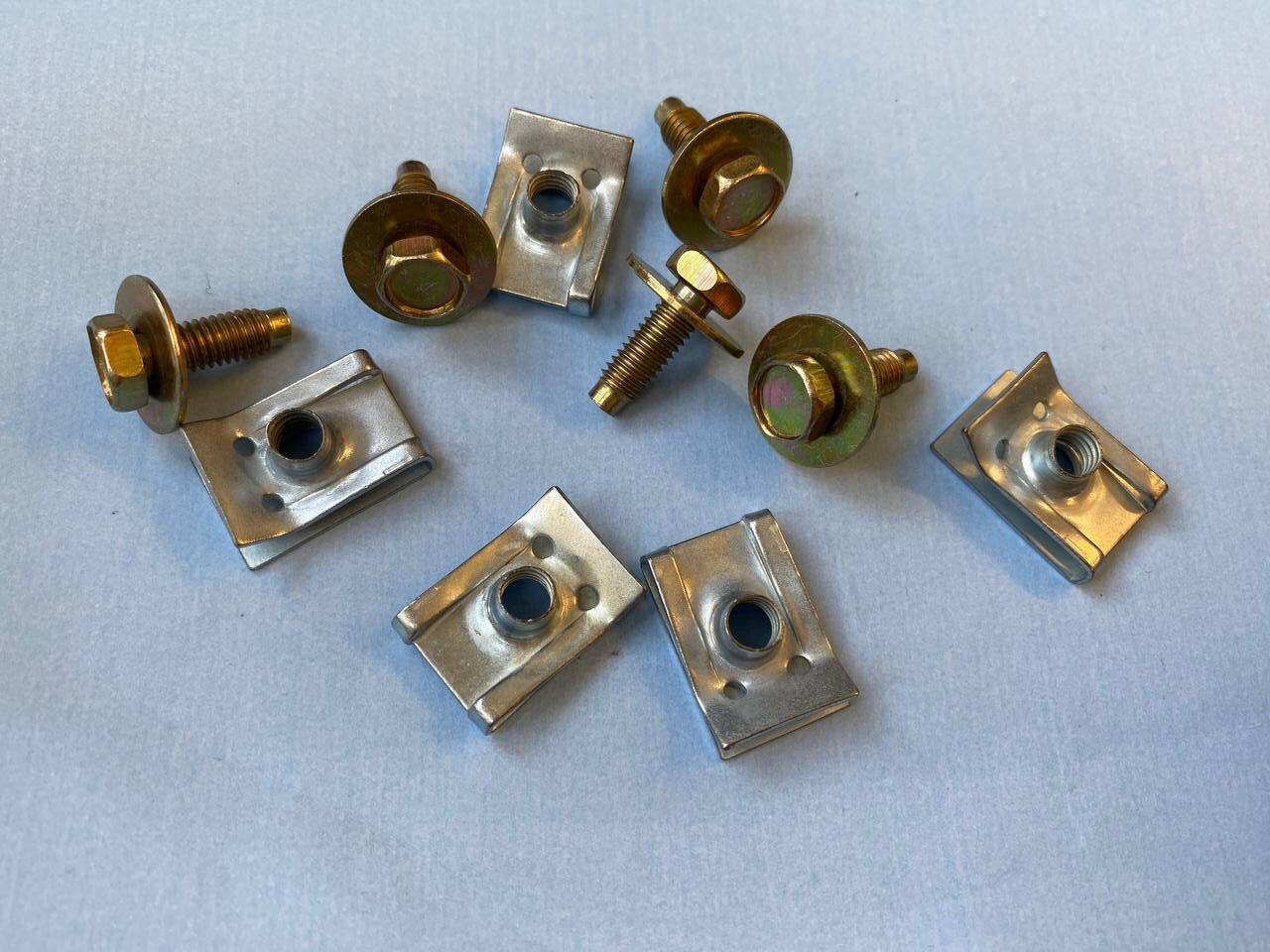 M6 SPIRE LUG CHIMNEY U NUTS SPEED FIXINGS THREAD BOLT PANEL METAL ...