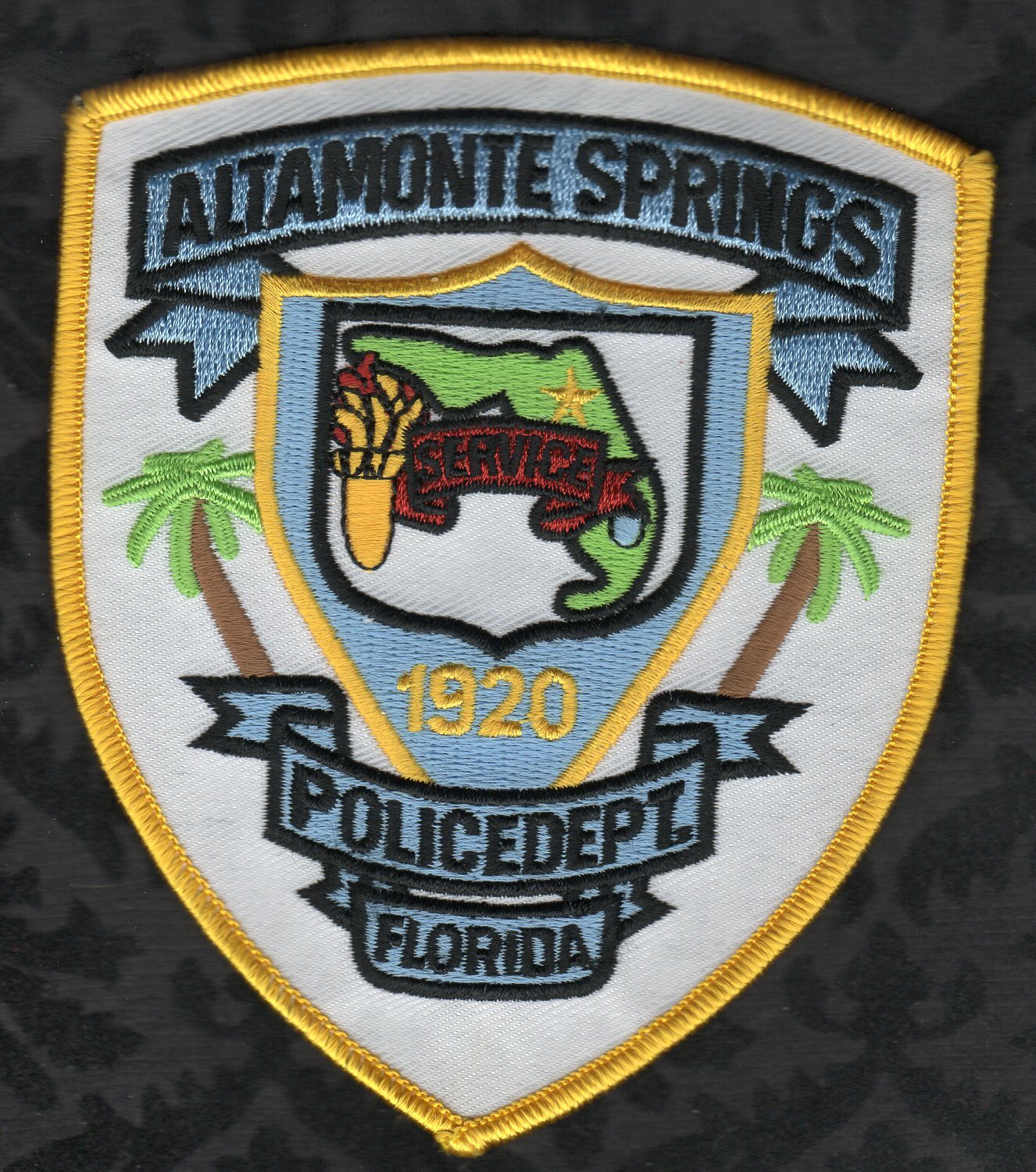Altamonte Springs Florida Police Shoulder Patch VAR #2 | eBay