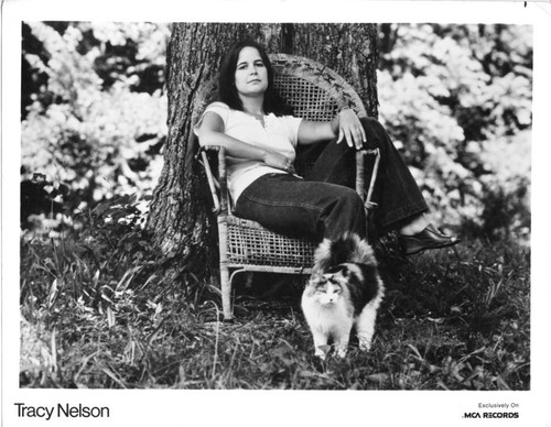 Tracy Nelson with Kitty Cat 8x10 original photo #A1210 | eBay