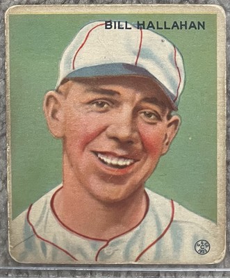 Bill Hallahan 1933 Goudey Big League Chewing Gum - R319 Rookie Card ...
