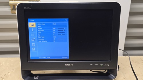 Sony Bravia KDL-19M4000 19” 720p White LCD TV w/ Remote Vintage Gaming ...