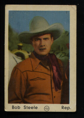 Bob Steele Vintage Dutch Movie Film Star Trading Card 132 | eBay