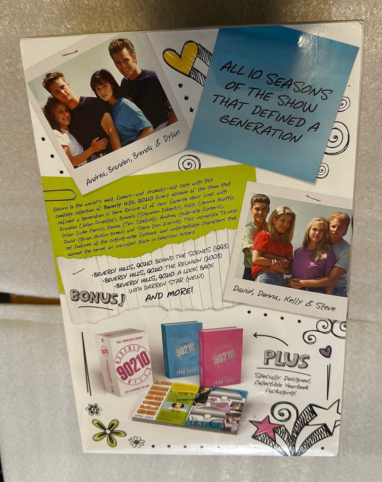 Beverly Hills 90210 The Complete Series(DVD,71-Disc Yearbook Box Set ...