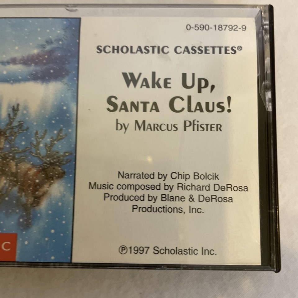 Wake Up, Santa Claus! Scholastic Cassette Tape ONLY Children's Audio ...