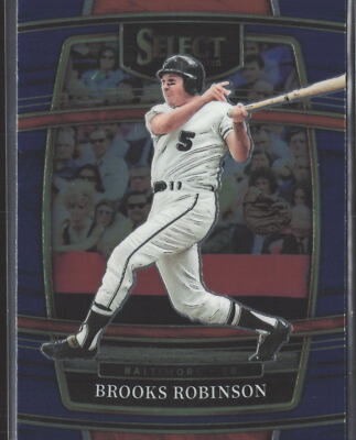 2022 Panini Select #69 Brooks Robinson Blue Retail Base Baltimore ...