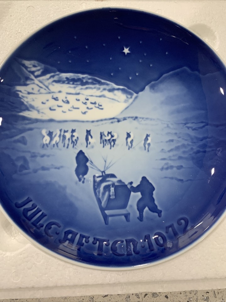 1972 Royal Copenhagen Bing & Grondahl CHRISTMAS IN GREENLAND Collector ...