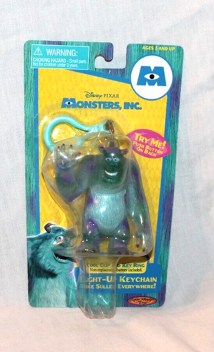 NEW IN PACKAGE DISNEY PIXAR MONSTERS INC SULLY CLIP KEYCHAIN ...