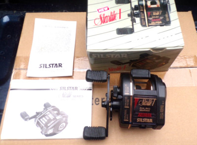 NOS - VINTAGE SILSTAR FISHING REEL W/ BOX - STARLITE 1 - SUPER CLEAN ...