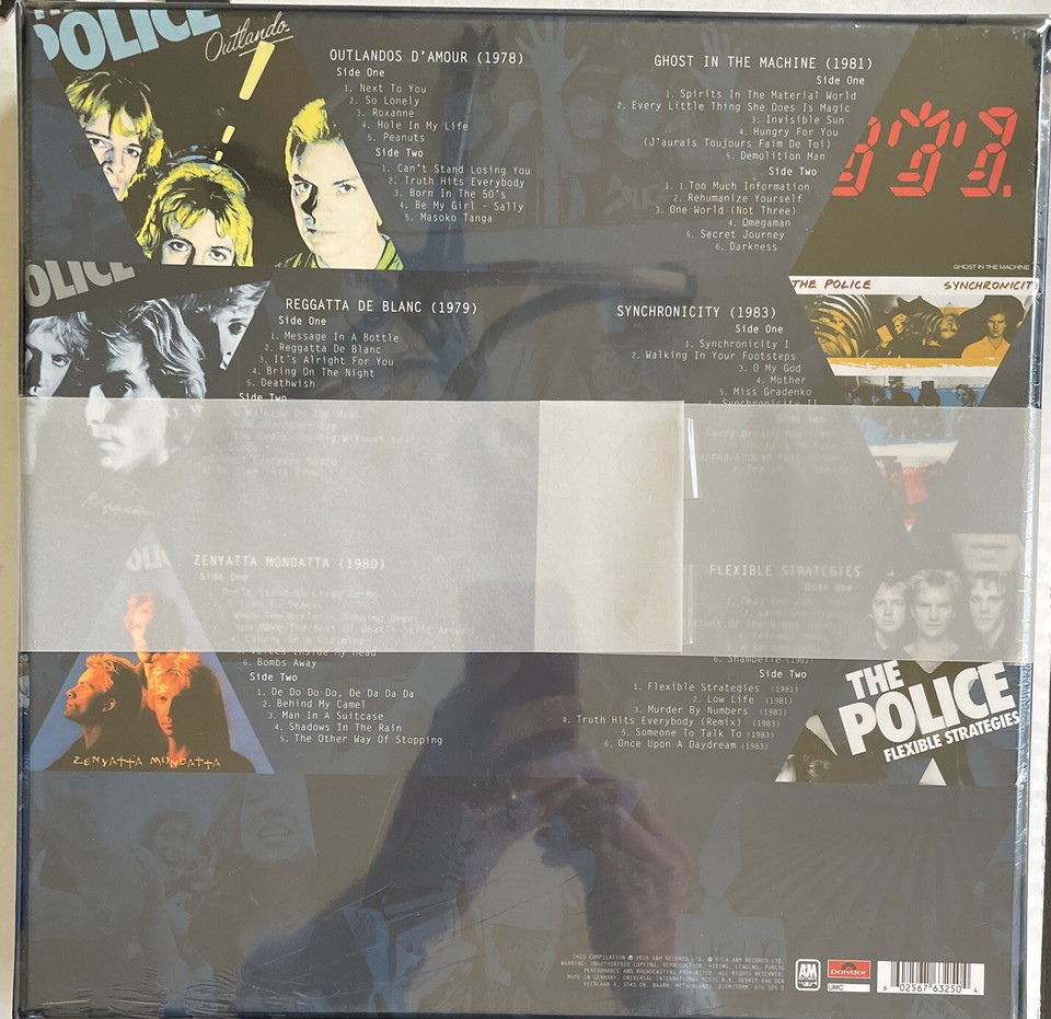 THE POLICE - Every Move You Make: The Studio Recordings - 180 Gram 6 LP ...