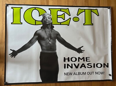Ice-T Home Invasion Album Subway Poster Print Advertising 1993 Large ...