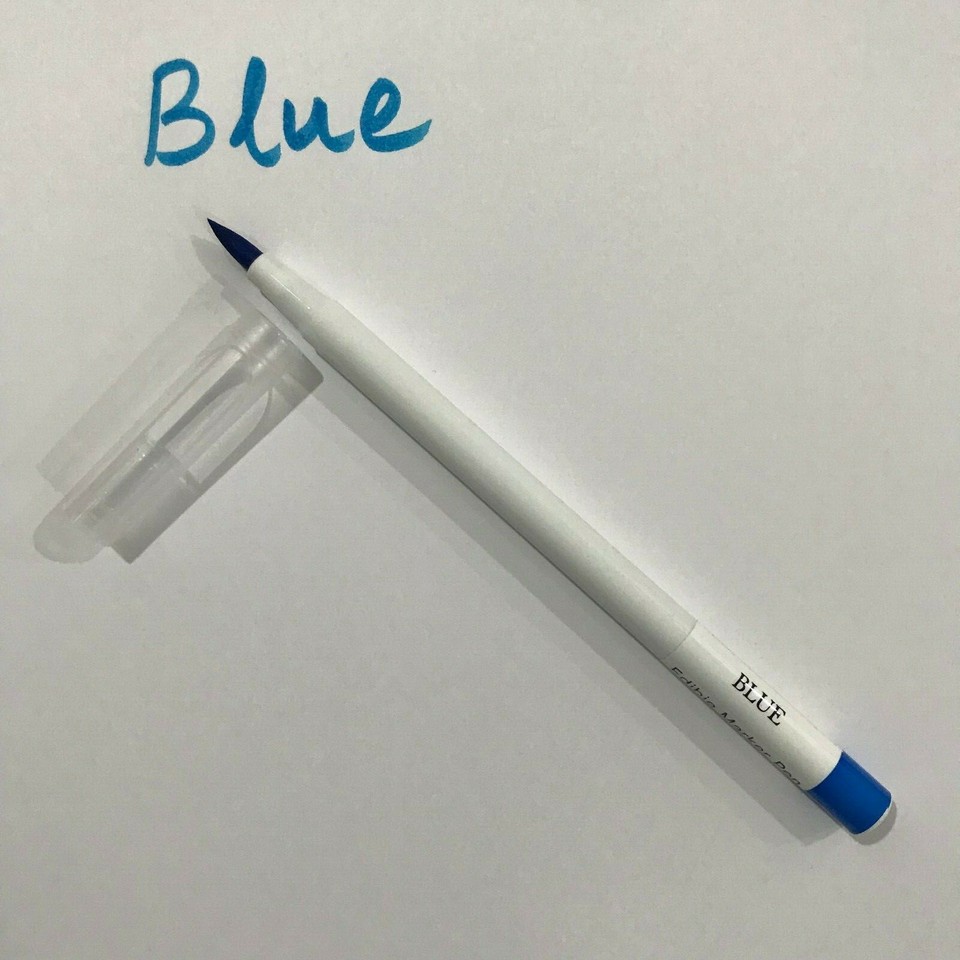 SUGARCRAFT EDIBLE PEN FOOD COLOUR PENS EASY CAKE ART WRITING DRAW ICING ...