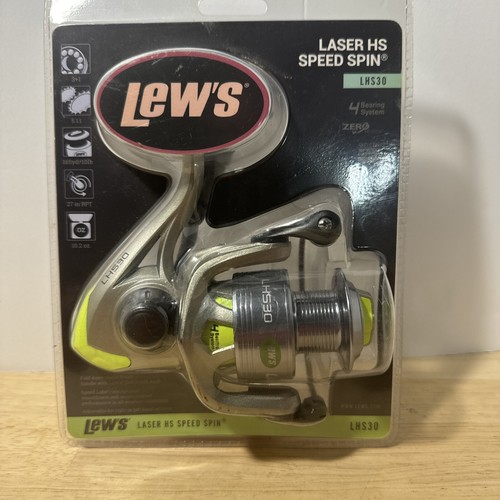 ⚡️⚡️Lew's Laser HS Speed Spin Spinning Reel . LHS30 New | eBay