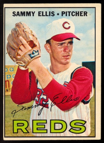 1967 TOPPS OPC O PEE CHEE Baseball #176 Sammy Ellis EX+ Cincinnati Reds ...
